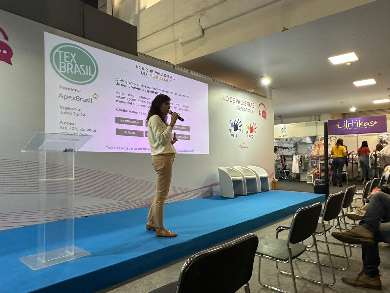 Palestra do Texbrasil na FIT - Texbrasil